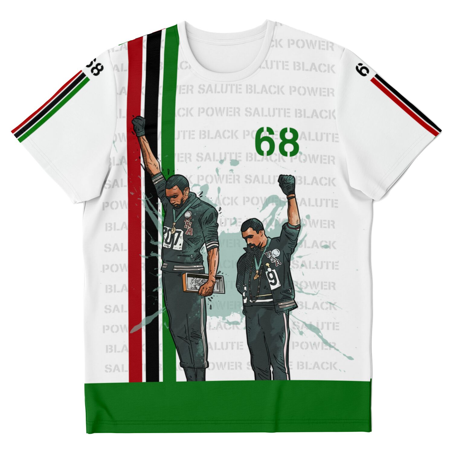 1968 OLYMPICS RBG - Tee | Melanin Apparel