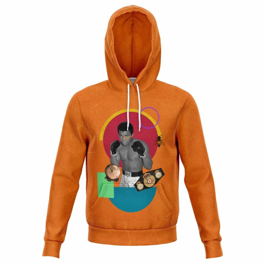 Retro Muhammad Ali - Hoodie | Melanin Apparel