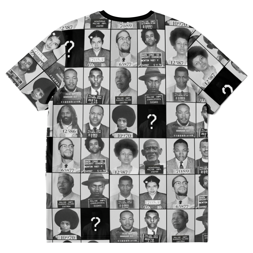 Black And Famous Mugshot Tee | Melanin Apparel