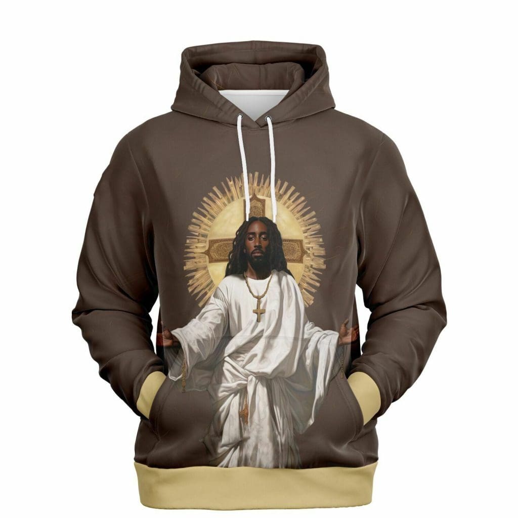 Black Jesus Fashion Hoodie | Melanin Apparel