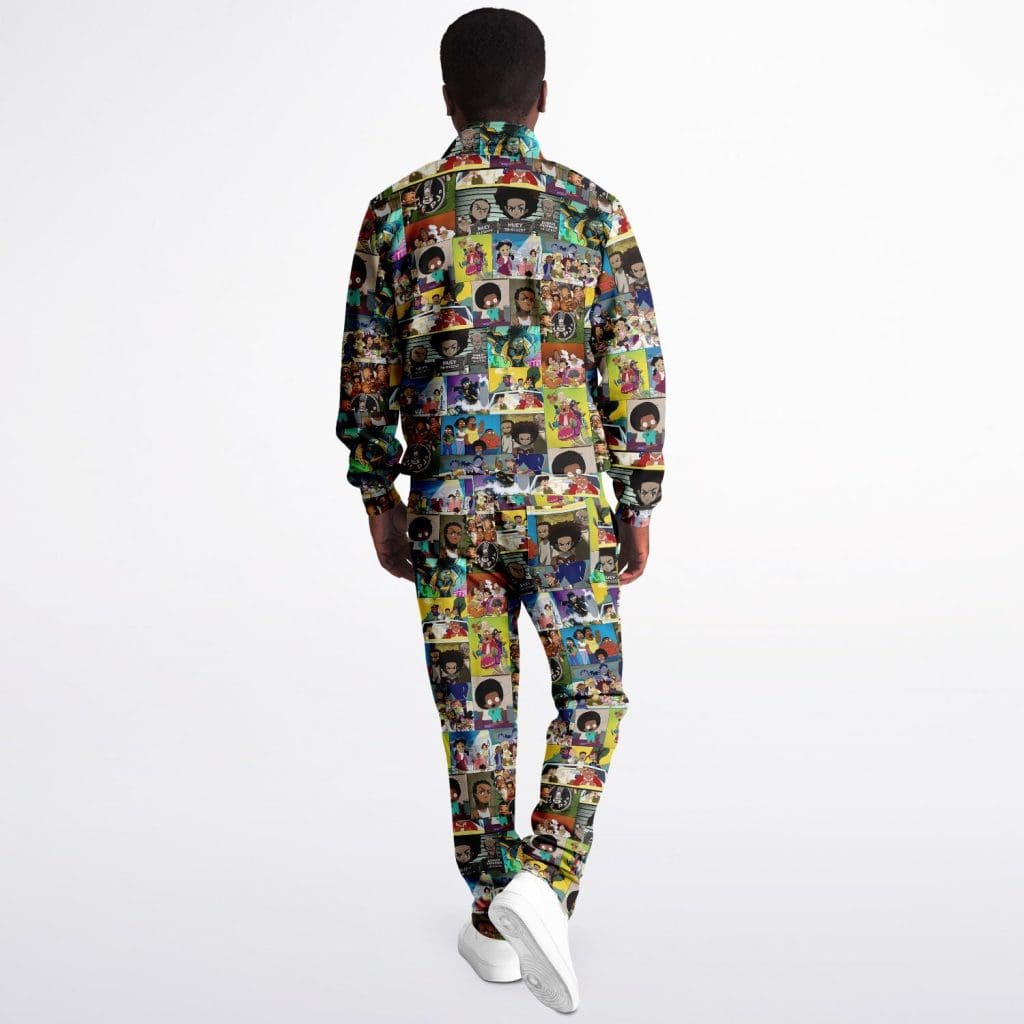 Black Cartoon Tracksuit | Melanin Apparel
