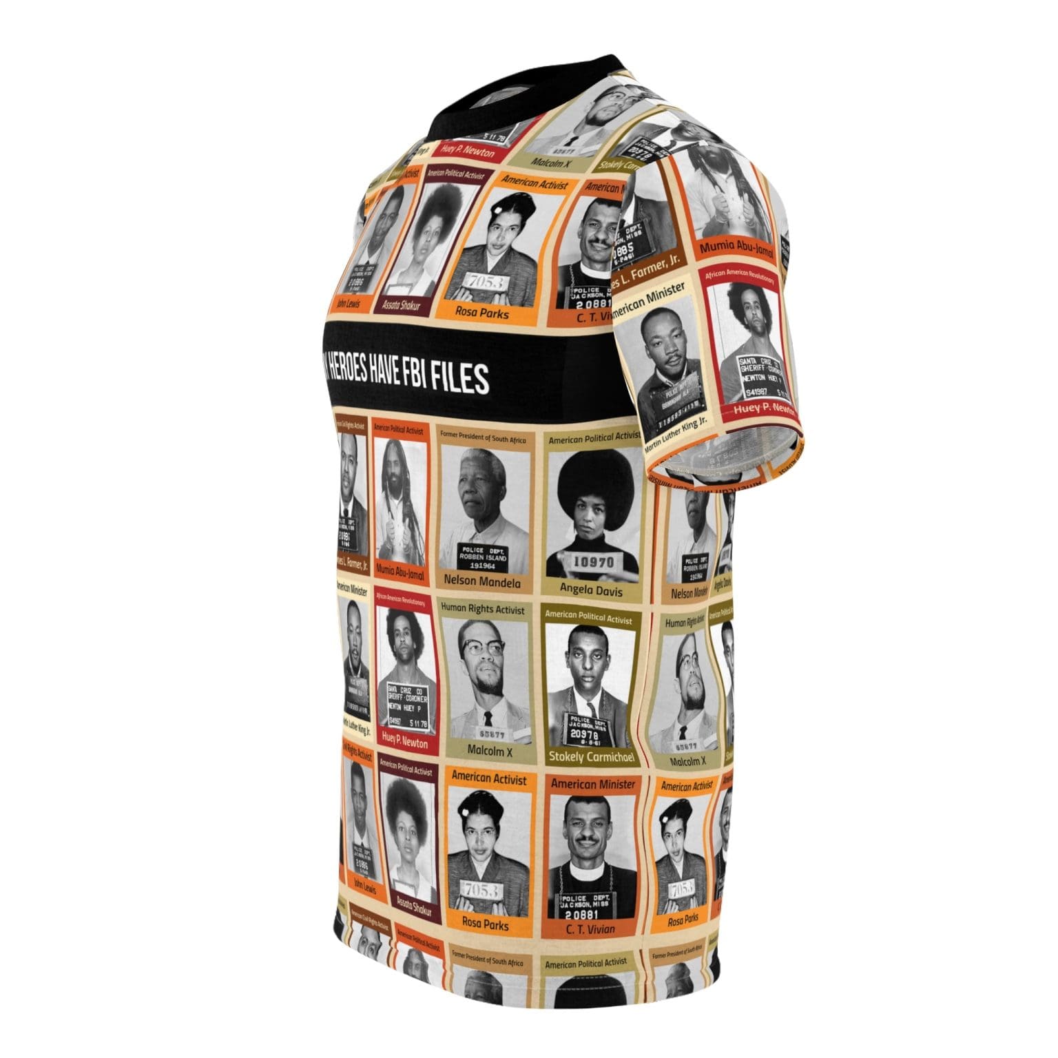 All My Heroes Have FBI Files Tee | Melanin Apparel