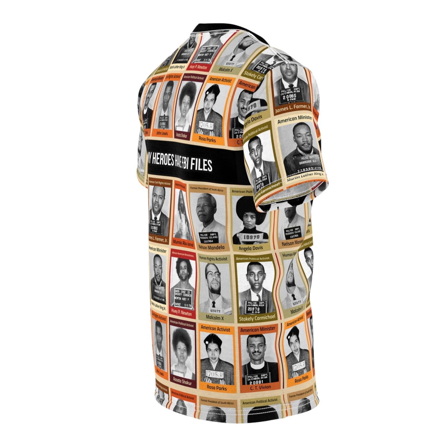 All My Heroes Have FBI Files Tee | Melanin Apparel
