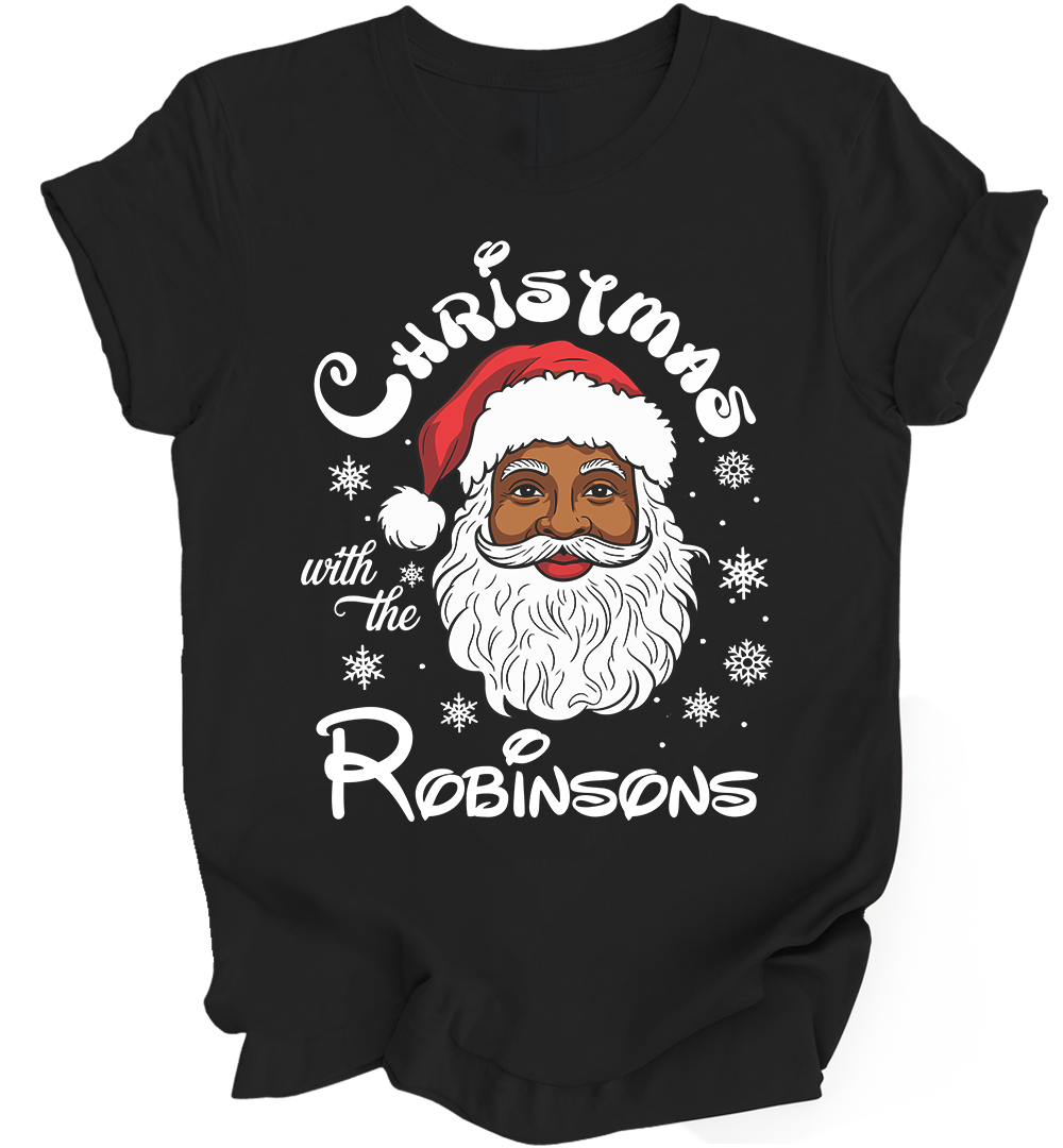 Personalized Christmas with Matching Family Christmas Tees | Melanin ...