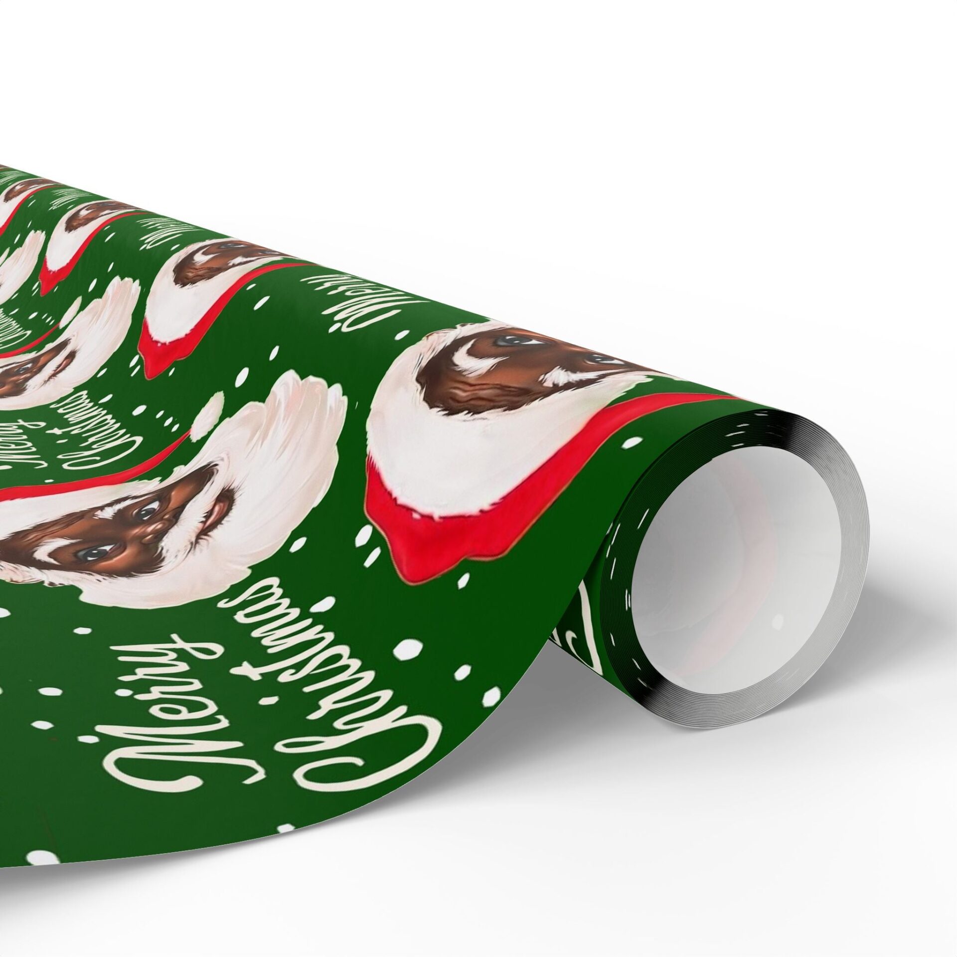 Merry Christmas Santa Premium Wrapping Paper 2 or 5 Rolls | Melanin Apparel